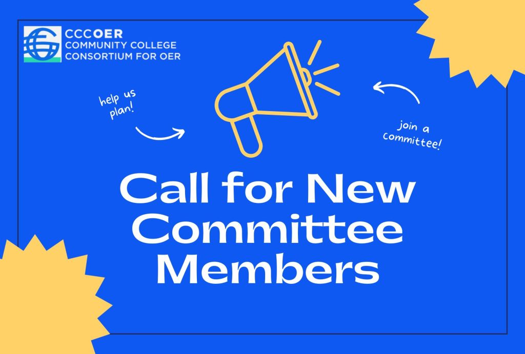 CCCOER – Community College Consortium for Open Educational Resources